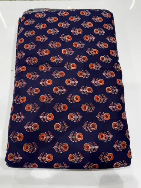 COTTON FABRIC AJRAKH RUNNING MATERIAL